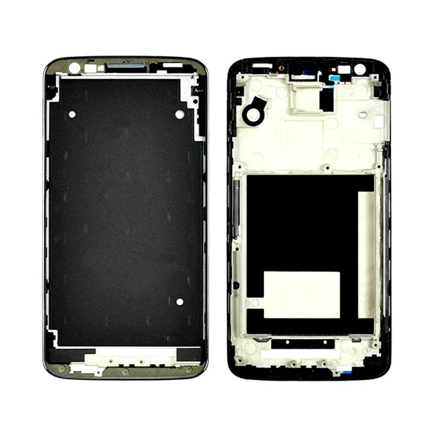 LCD Frame Middle Chassis for LG G2 4G LTE - Red by Maxbhi.com