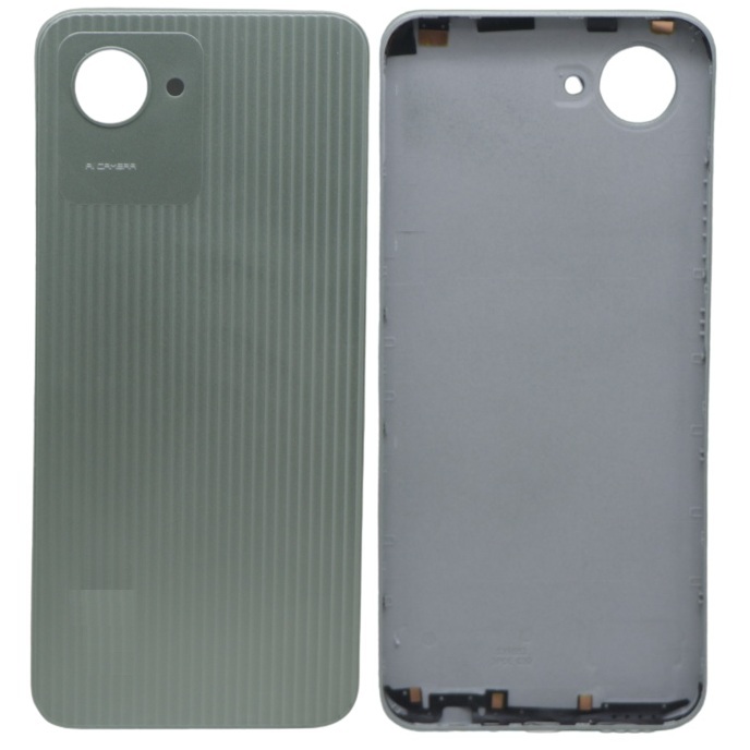 Back Panel Cover for Realme C30 - Green - Maxbhi.com