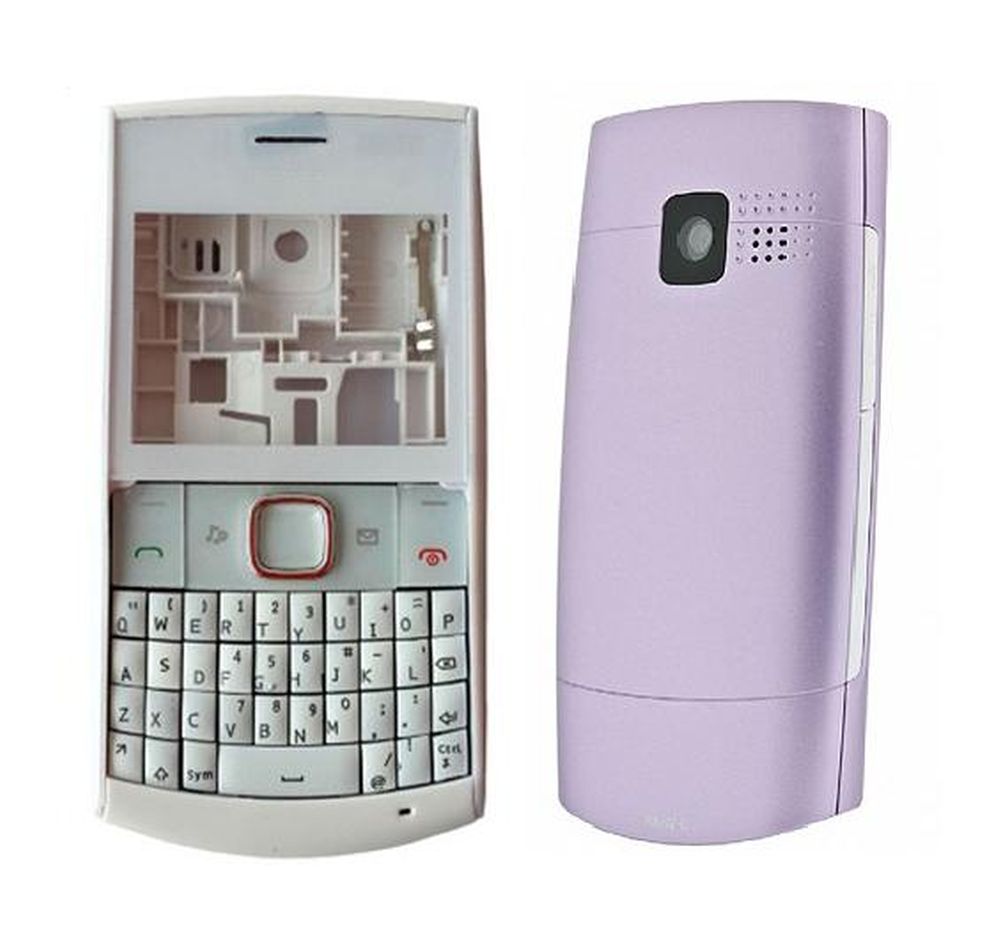 Full Body Housing for Nokia X2-01 - Lilac - Maxbhi.com