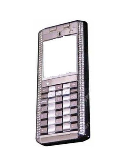 Full Body Housing for Cartier V90 Slim Steel GSM Cell Phone - Silver ...