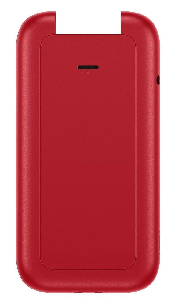 Back Panel Cover for Nokia 2660 Flip - Red - Maxbhi.com