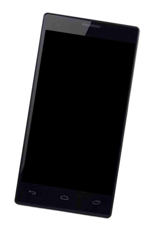 LCD Frame Middle Chassis for Alcatel J636D Plus - Black by Maxbhi.com
