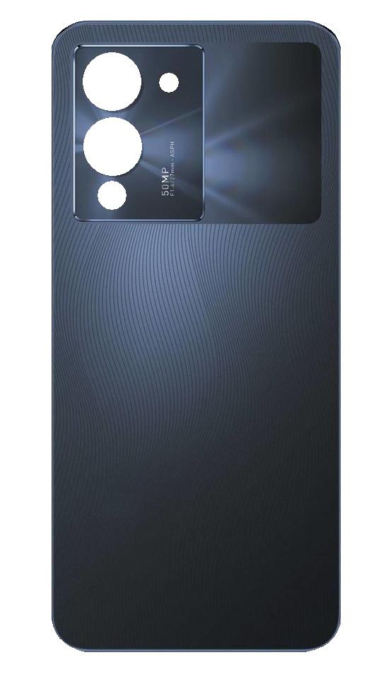 Back Panel Cover for Infinix Note 12 Turbo - Black - Maxbhi.com