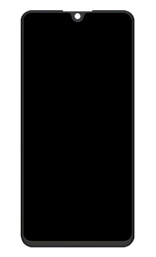 LCD with Touch Screen for I Kall K380 - Silver by Maxbhi.com