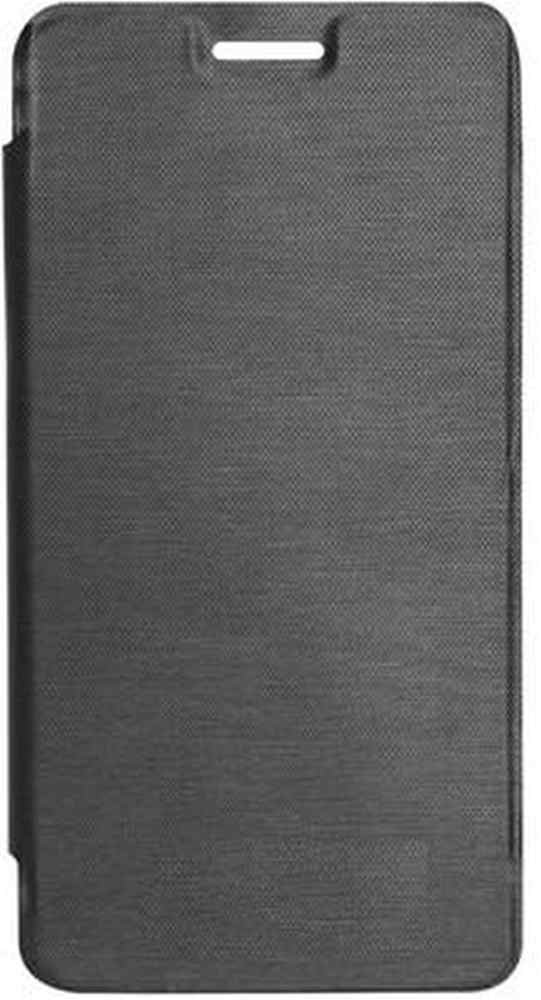 Flip Cover for Panasonic Eluga i - Black by Maxbhi.com