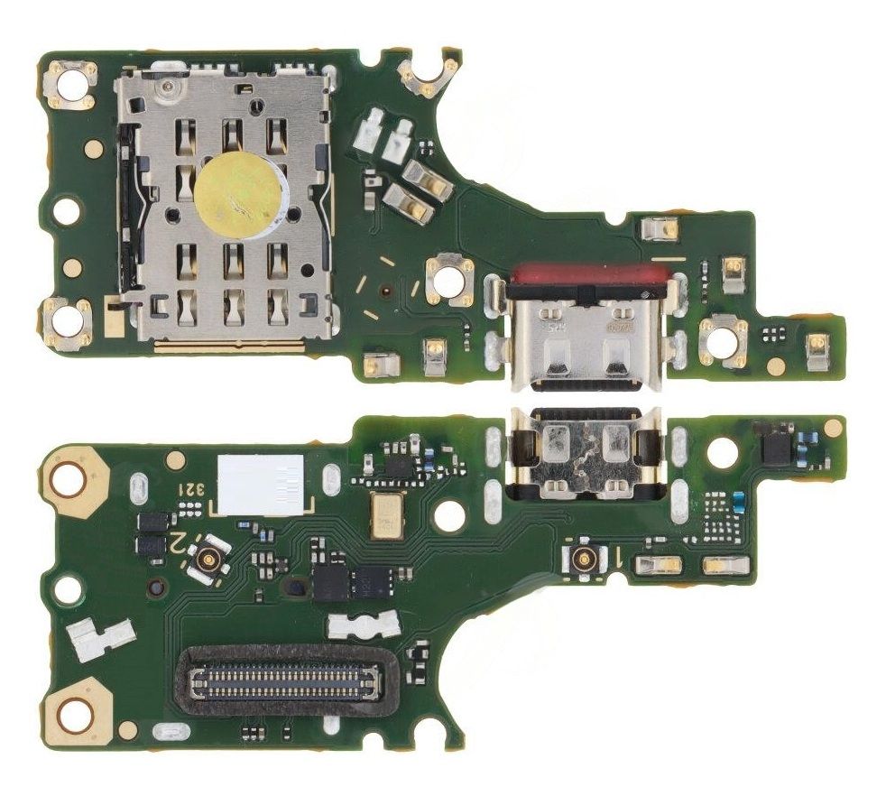 Charging Connector Flex PCB Board for Huawei Nova 8i by Maxbhi.com