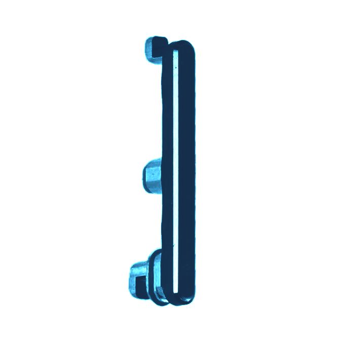 Power Button Outer for Vivo Y32 Blue by Maxbhi.com