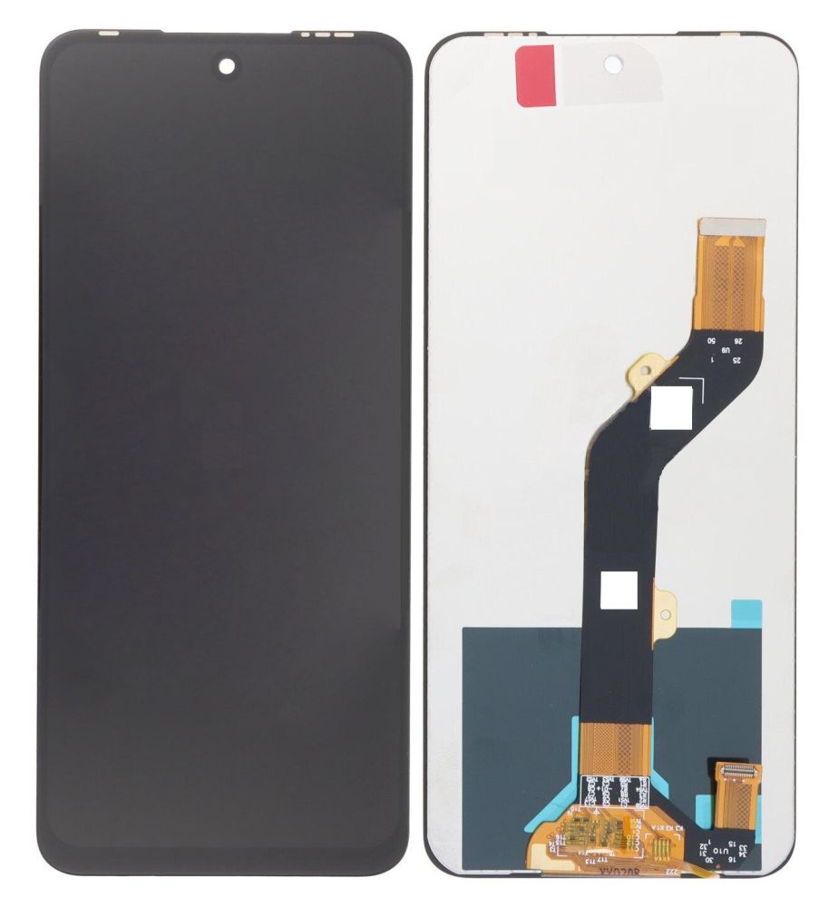 LCD with Touch Screen for Tecno Pova 4 - Black by Maxbhi.com