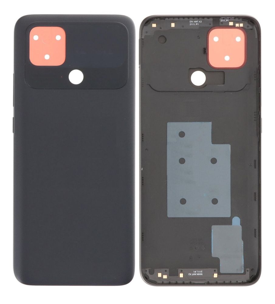 Back Panel Cover for Xiaomi Poco C40 - Black - Maxbhi.com