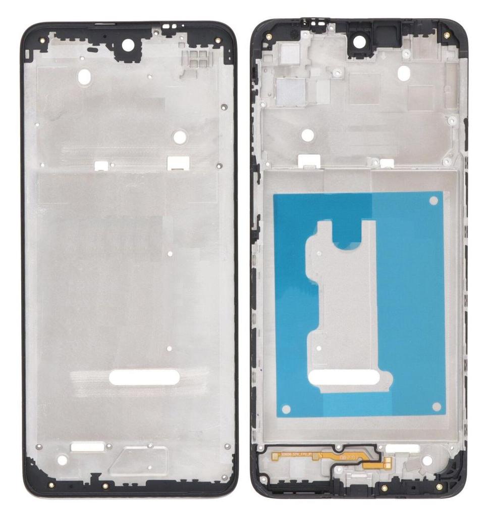 LCD Frame Middle Chassis for Motorola Moto E32 India - Blue by Maxbhi.com