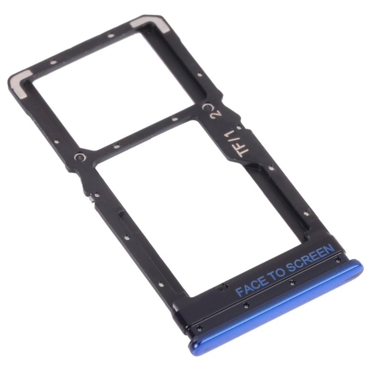 SIM Card Holder Tray for Xiaomi Poco X3 Pro - Blue - Maxbhi.com