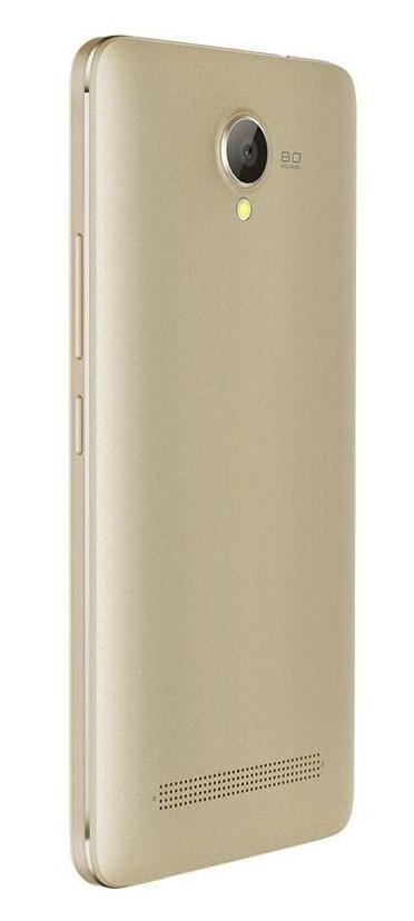 Back Panel Cover for Tecno W4 - Gold - Maxbhi.com