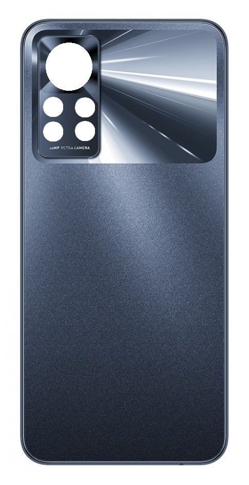 Back Panel Cover for Infinix Note 12i 2022 - Black - Maxbhi.com
