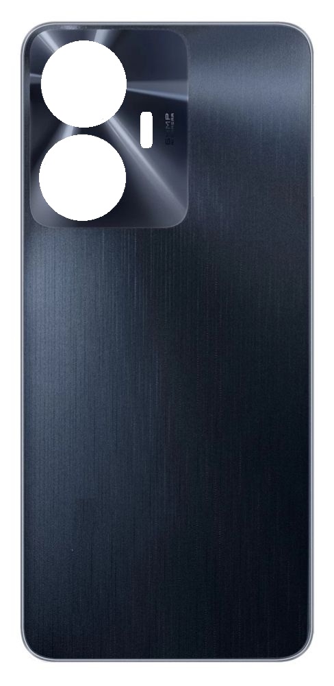 Back Panel Cover for Realme C55 - Black - Maxbhi.com