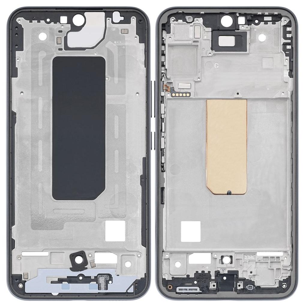 LCD Frame Middle Chassis for Samsung Galaxy A54 - Black by Maxbhi.com