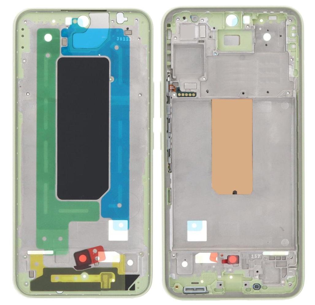 LCD Frame Middle Chassis for Samsung Galaxy A54 - Lime by Maxbhi.com