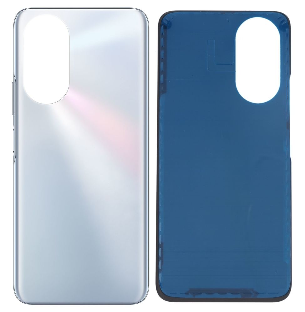 Back Panel Cover for Honor X7 - Silver - Maxbhi.com