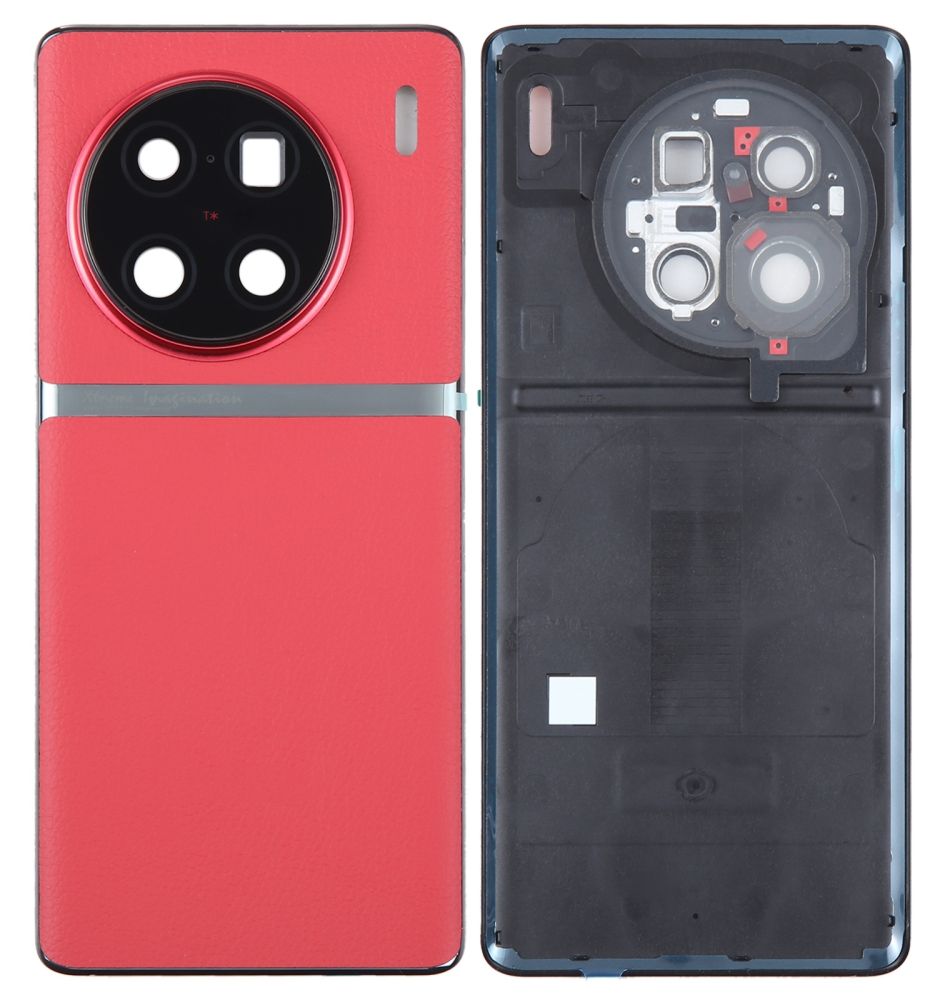 Back Panel Cover for Vivo X90 Pro Plus - Red - Maxbhi.com
