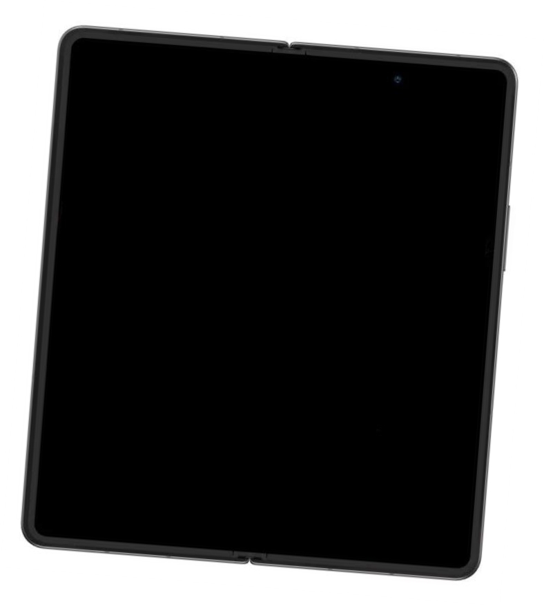 LCD Frame Middle Chassis for Tecno Phantom V Fold - Black by Maxbhi.com