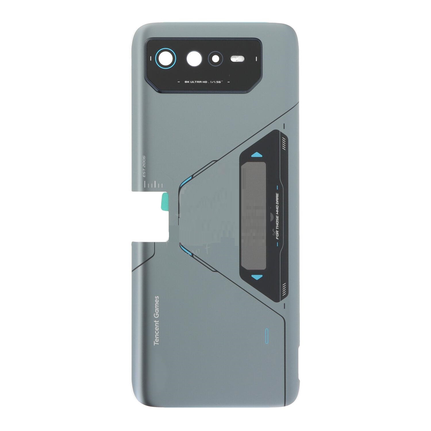 Back Panel Cover for Asus ROG Phone 6D Ultimate - White - Maxbhi.com