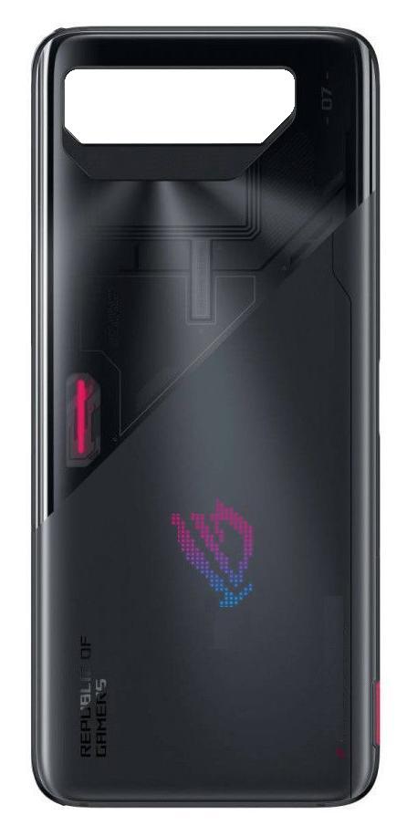 Back Panel Cover for Asus ROG Phone 7 - Black - Maxbhi.com