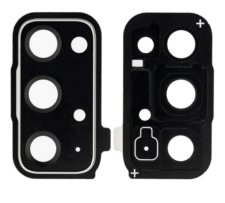 Camera Lens Glass with Frame for Samsung Galaxy S20 FE 5G Black by ...