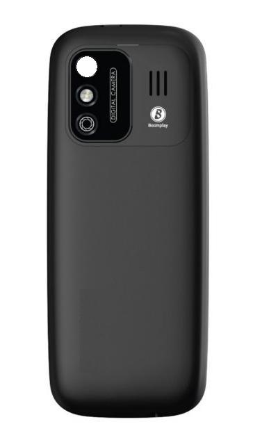 Back Panel Cover for Itel Magic X - Black - Maxbhi.com