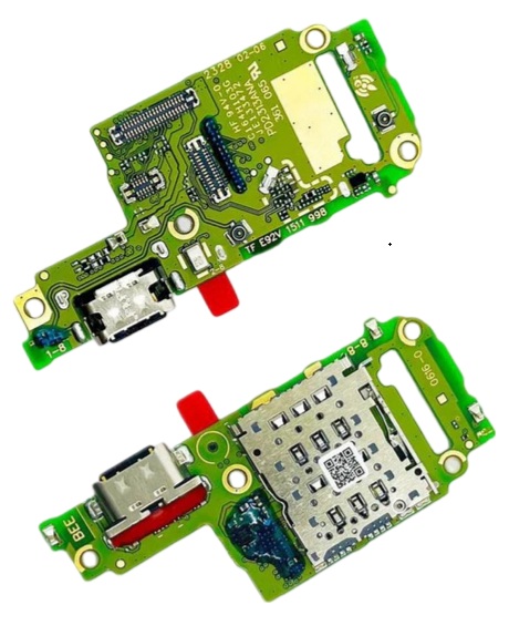 Charging Connector Flex PCB Board for Vivo V29e 5G by Maxbhi.com