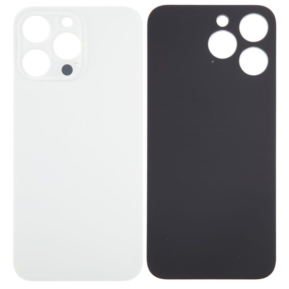 Back Panel Cover for Apple iPhone 15 Pro Max - White - Maxbhi.com
