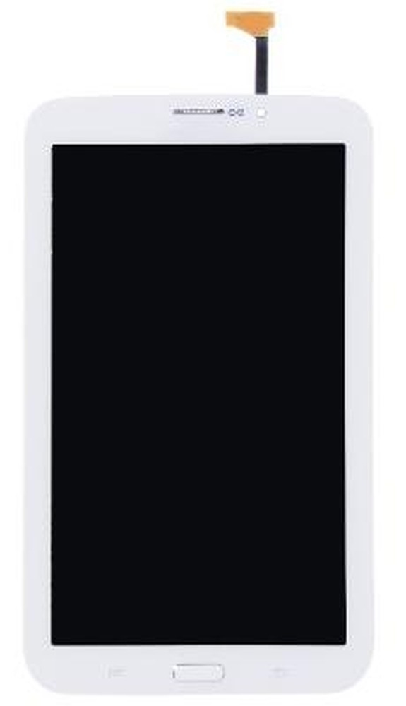 LCD with Touch Screen for Samsung SM-T210 - White by Maxbhi.com