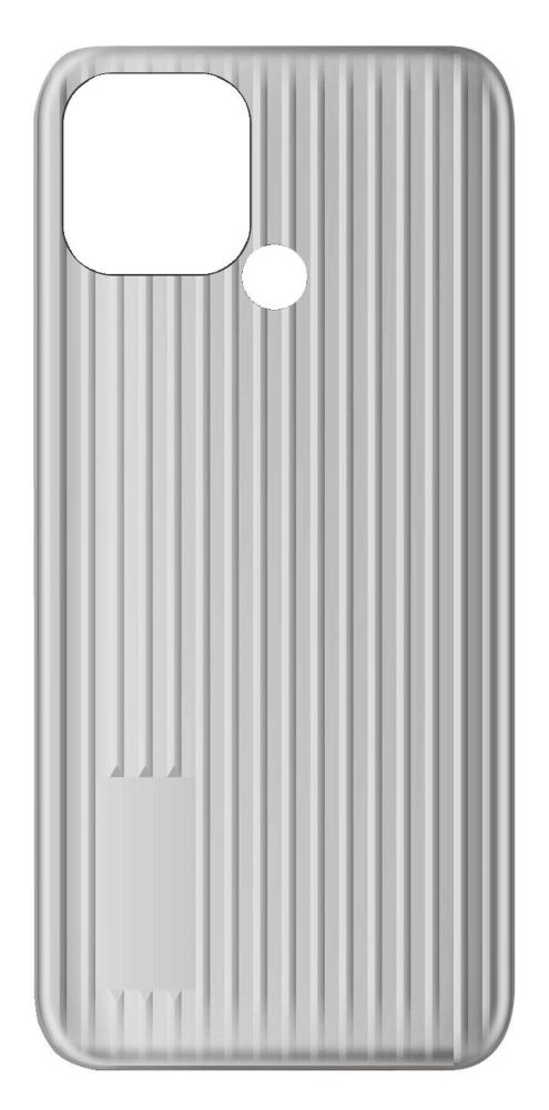 Back Panel Cover for BLU G51 - Silver - Maxbhi.com