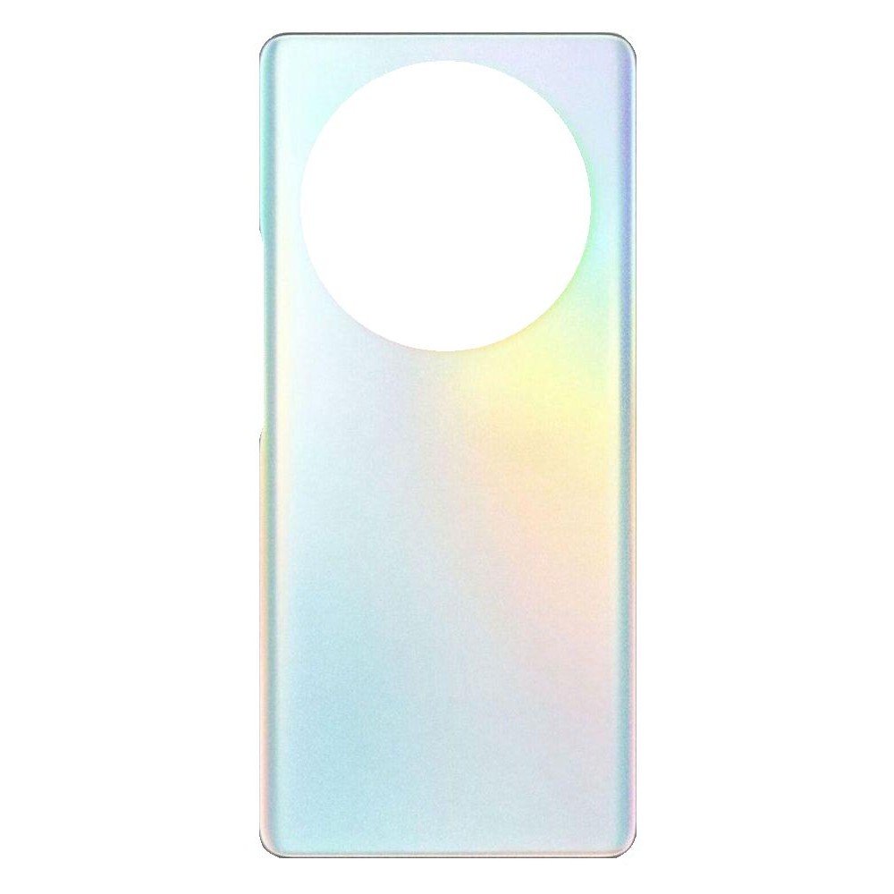 Back Panel Cover for Honor X9a 5G - Silver - Maxbhi.com