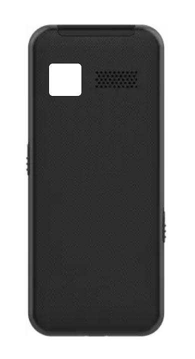 Back Panel Cover for Philips Xenium E209 - Black - Maxbhi.com