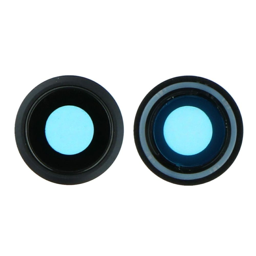 Camera Lens Glass with Frame for Apple iPhone SE 3rd Gen 2022 Black by ...