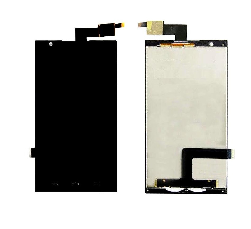 LCD with Touch Screen for ZTE Zmax - Black by Maxbhi.com