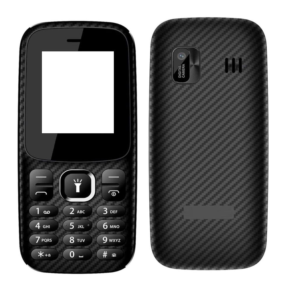 Full Body Housing for Energizer E13 - Black - Maxbhi.com