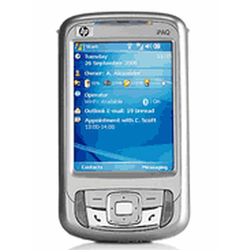 LCD with Touch Screen for HP iPAQ rw6815 - White by Maxbhi.com