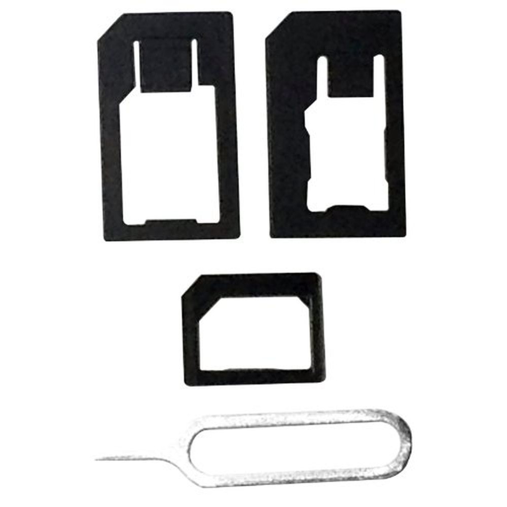 Sim Adapter For Apple iPhone Micro Sim to Regular Sim With Ejector Pin ...