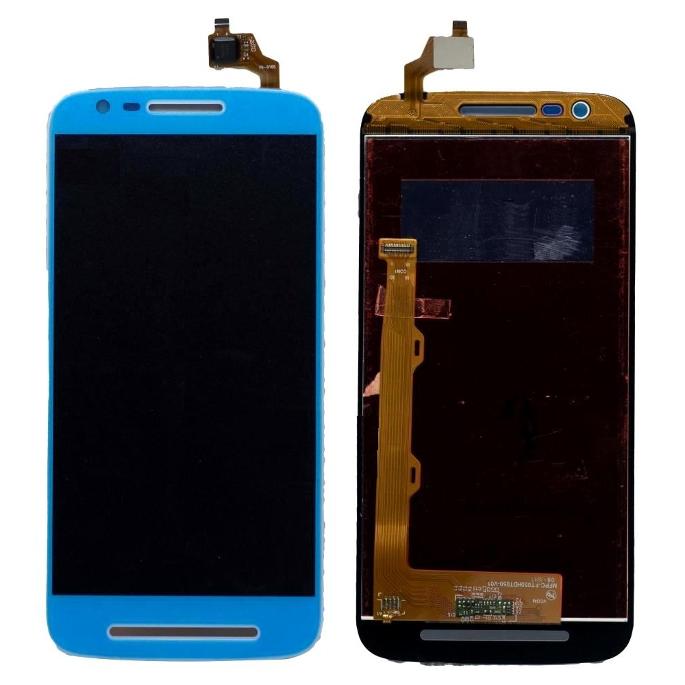 LCD with Touch Screen for Motorola Moto E3 - White by Maxbhi.com