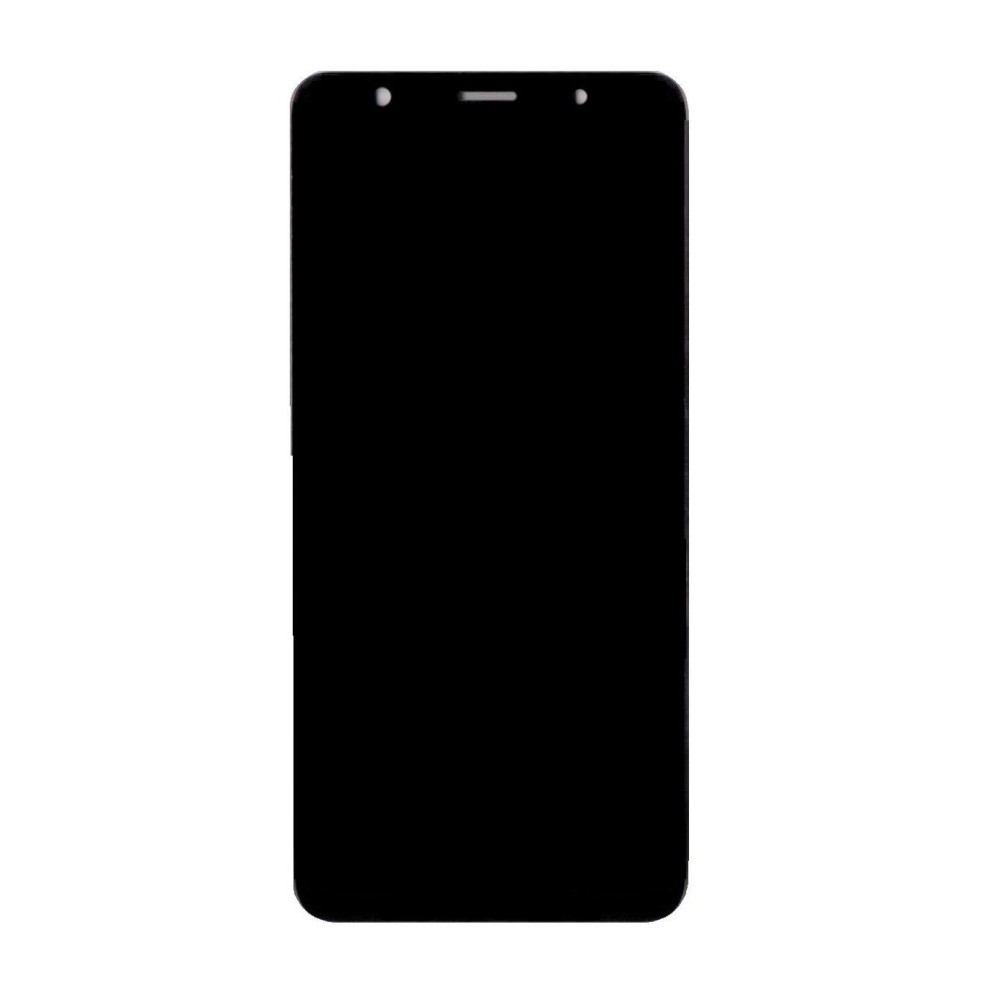 LCD with Touch Screen for Lava Z81 - Black by Maxbhi.com