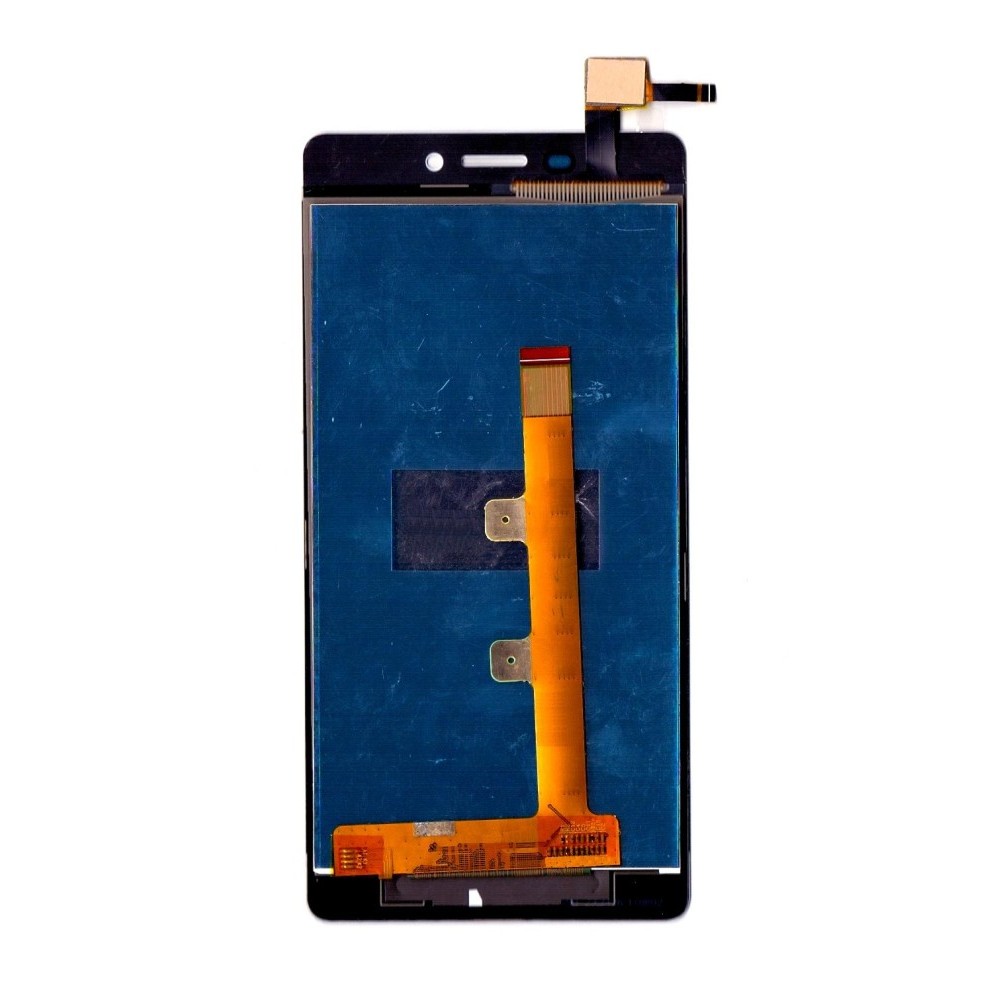 LCD with Touch Screen for Lyf Water 7 - White by Maxbhi.com