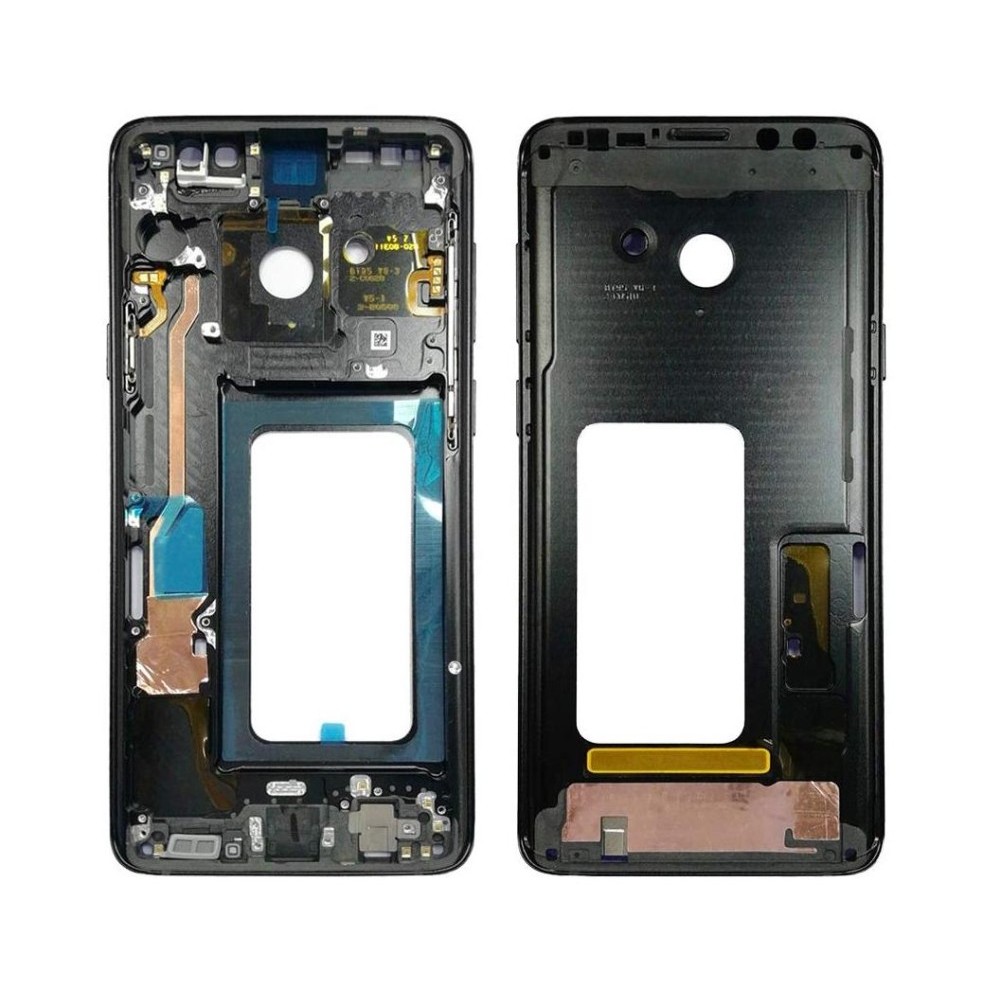 LCD Frame Middle Chassis for Samsung Galaxy S9 - White by Maxbhi.com