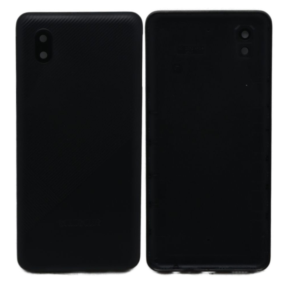 Back Panel Cover for Samsung Galaxy M01 Core - Black - Maxbhi.com