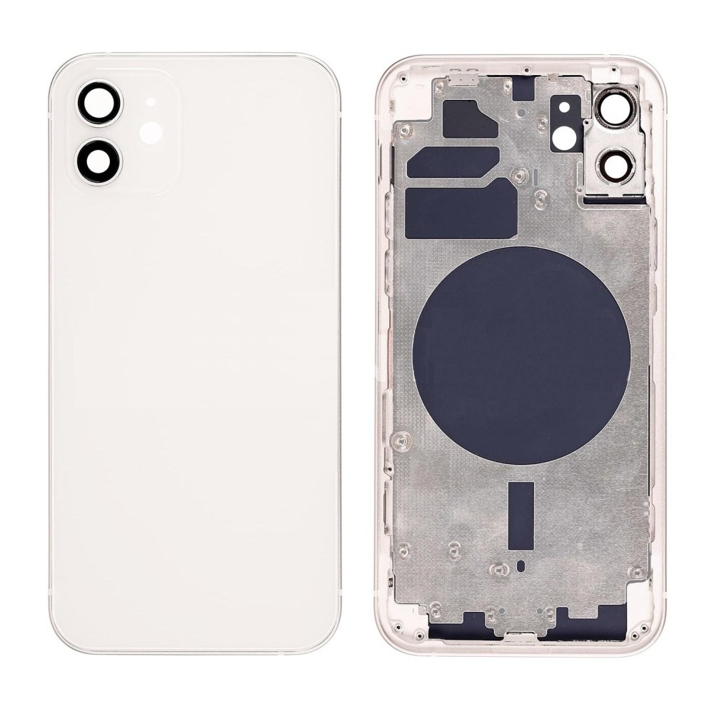 Full Body Housing for Apple iPhone 12 - White - Maxbhi.com