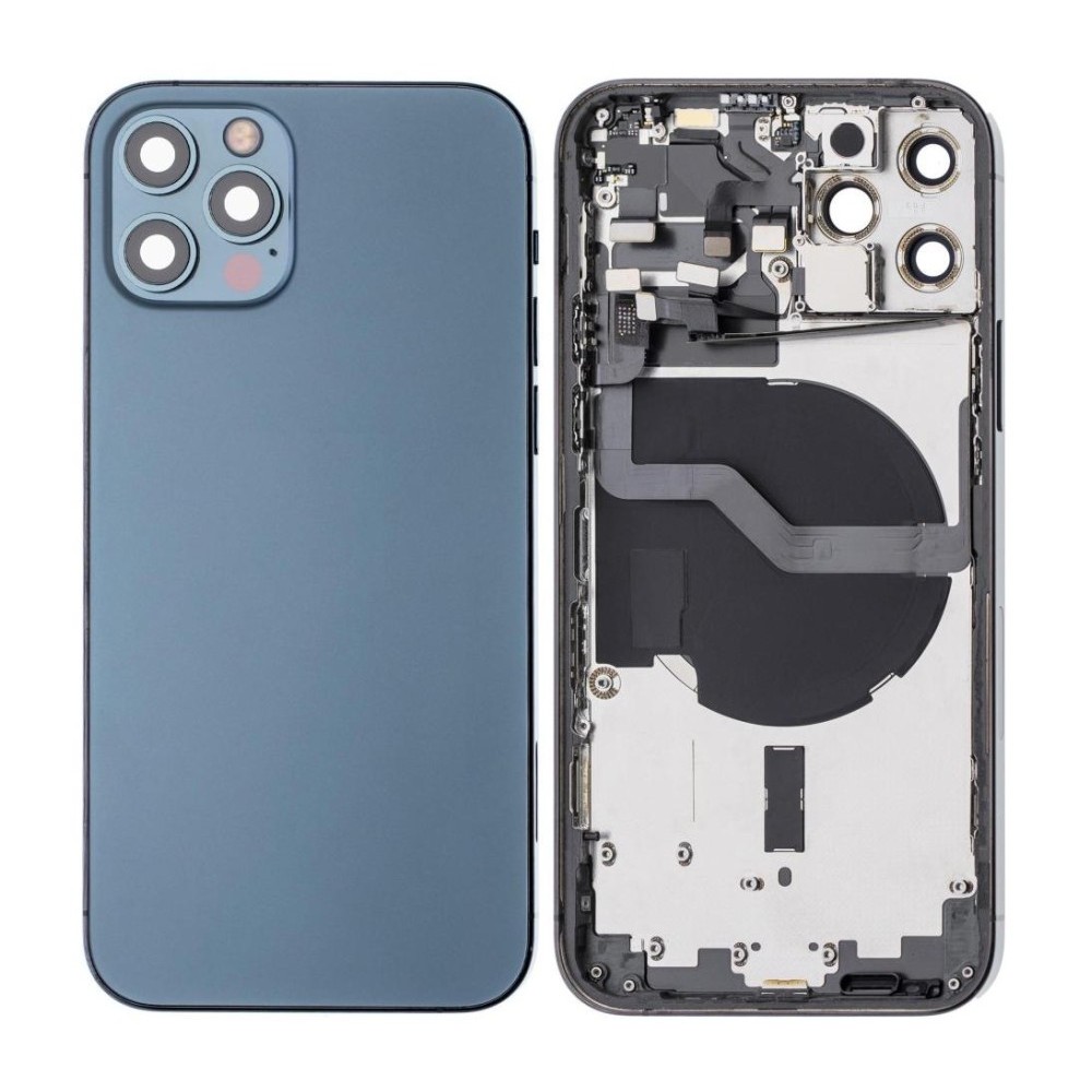 Full Body Housing for Apple iPhone 12 Pro - Blue - Maxbhi.com