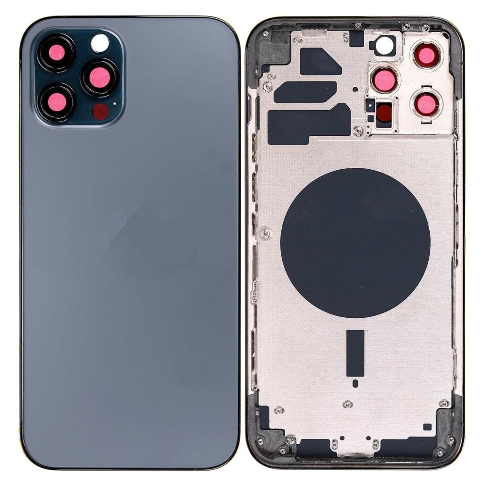 Full Body Housing for Apple iPhone 12 Pro Max - Blue - Maxbhi.com