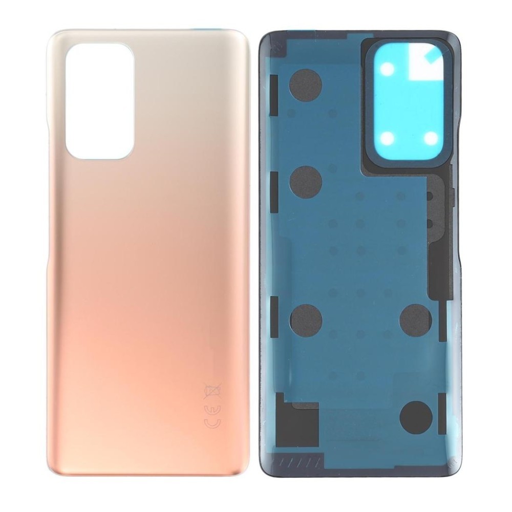 Back Panel Cover for Xiaomi Redmi Note 10 Pro - Brown - Maxbhi.com