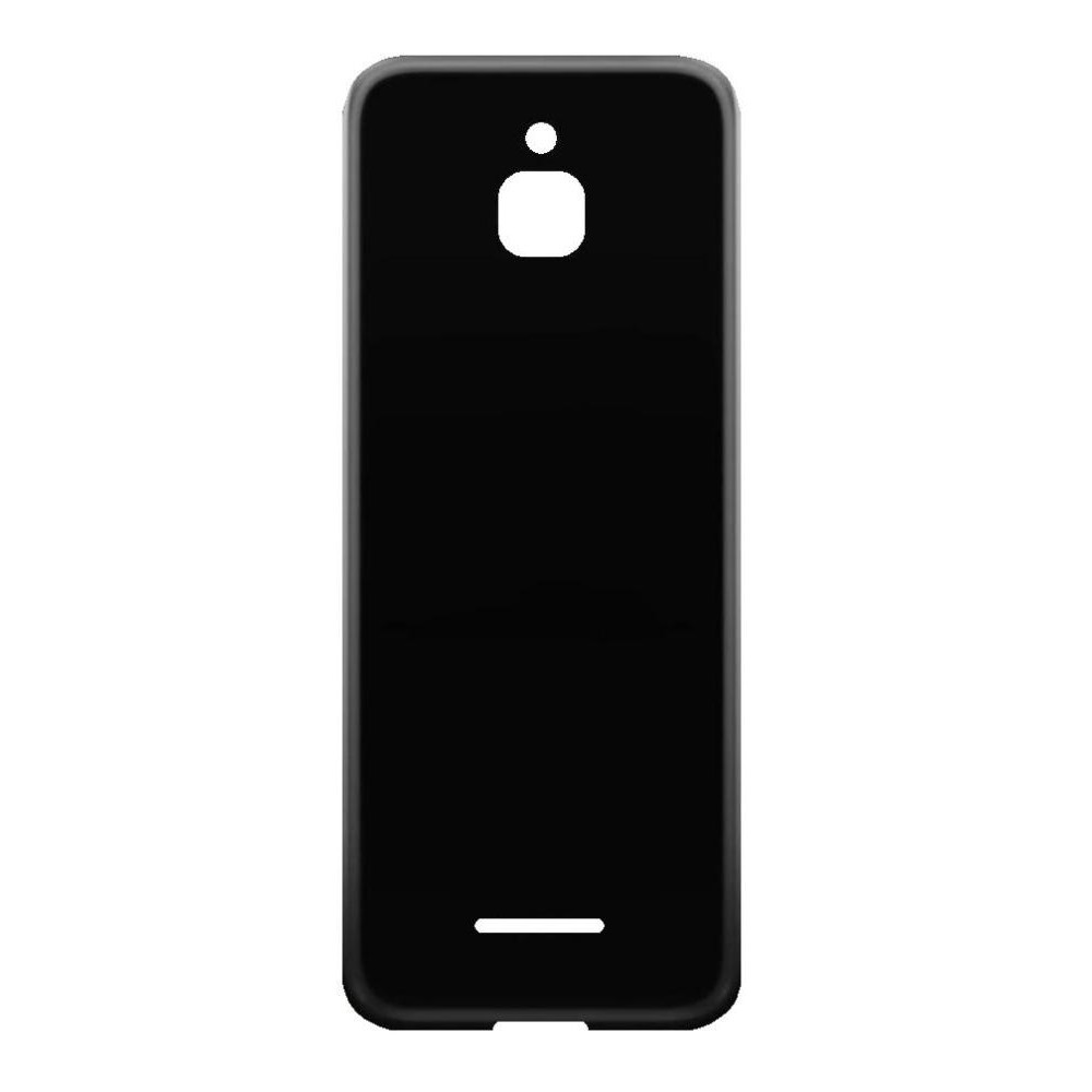Back Panel Cover for Nokia 8000 4G - Black - Maxbhi.com