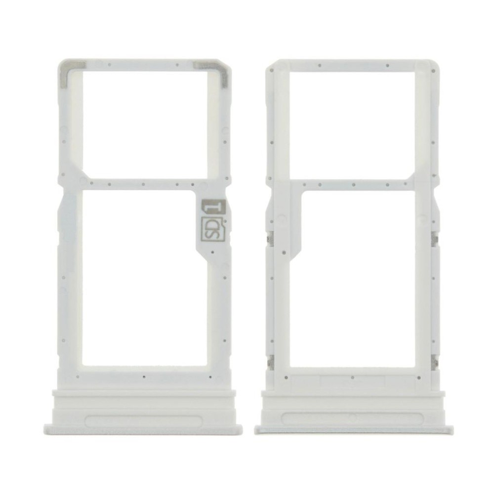 SIM Card Holder Tray for Motorola One 5G Ace - White - Maxbhi.com