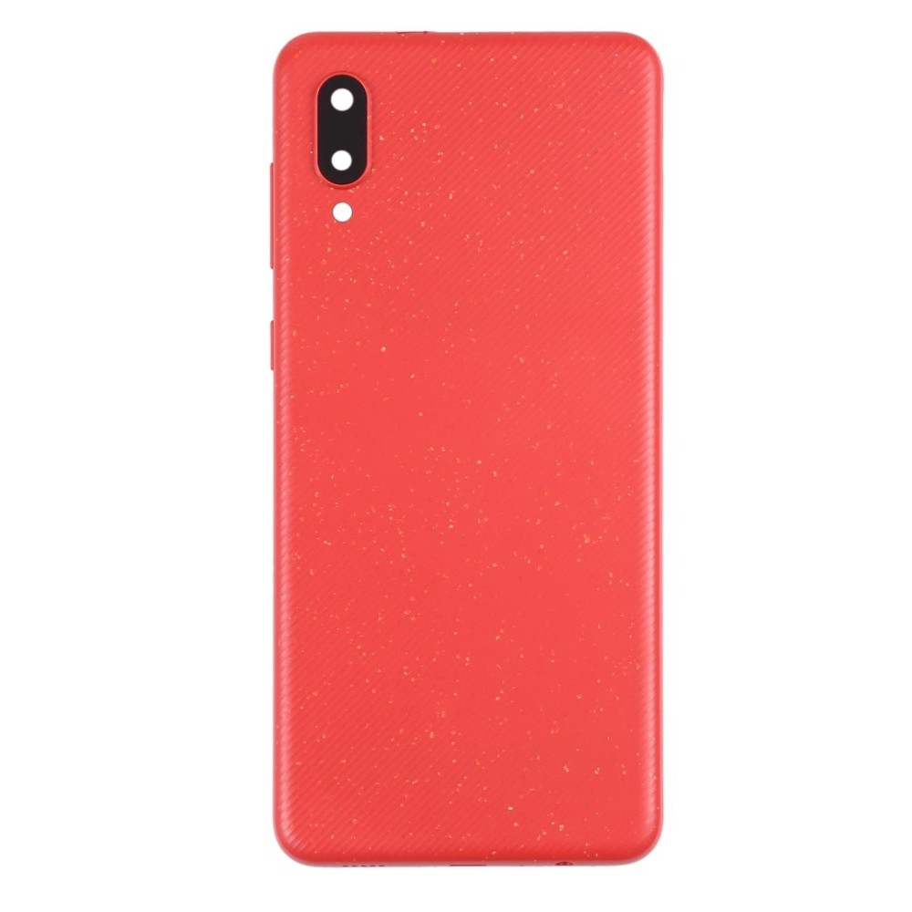 Back Panel Cover for Samsung Galaxy A02 - Red - Maxbhi.com